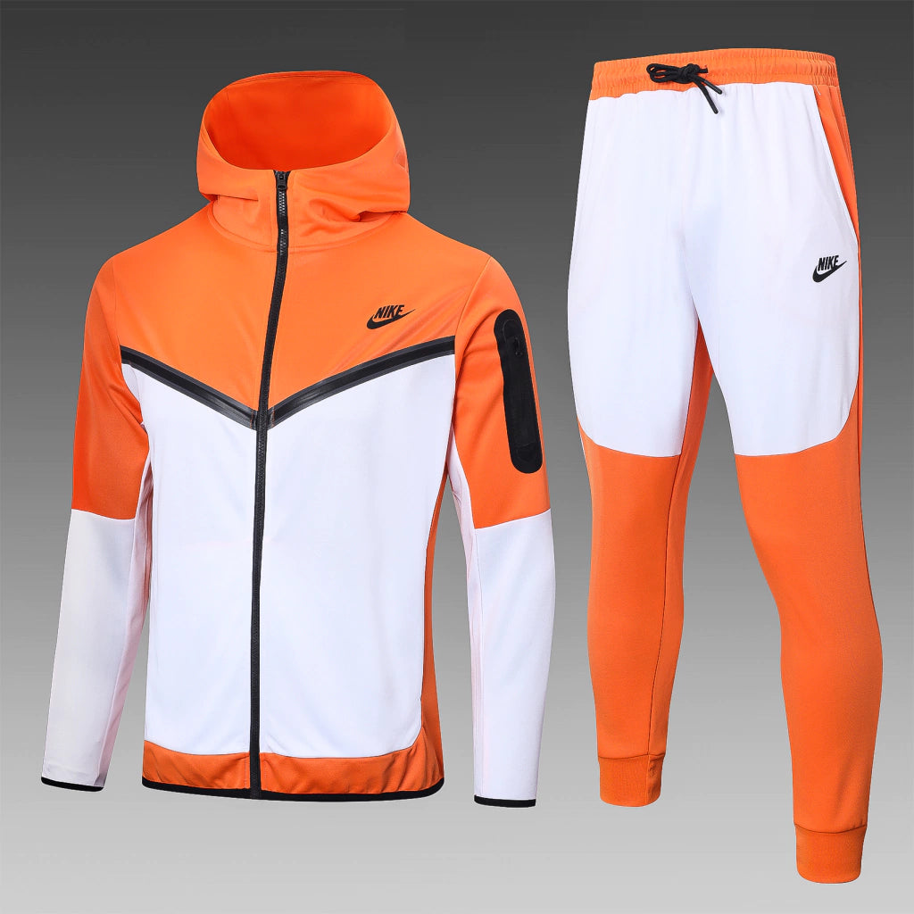 Nike Sportswear Windrunner - Orange/White – HARPER ENOVATION